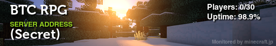 BTC RPG | Japan Minecraft Servers