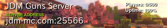 JDM Guns Server | Japan Minecraft Servers