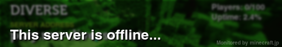 DIVERSE | Japan Minecraft Servers