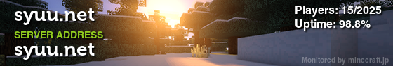 syuu.net | Japan Minecraft Servers